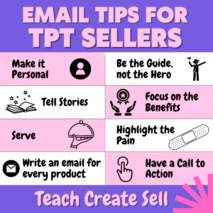 Email Tips for TpT Sellers - Amplify Your TpT Income