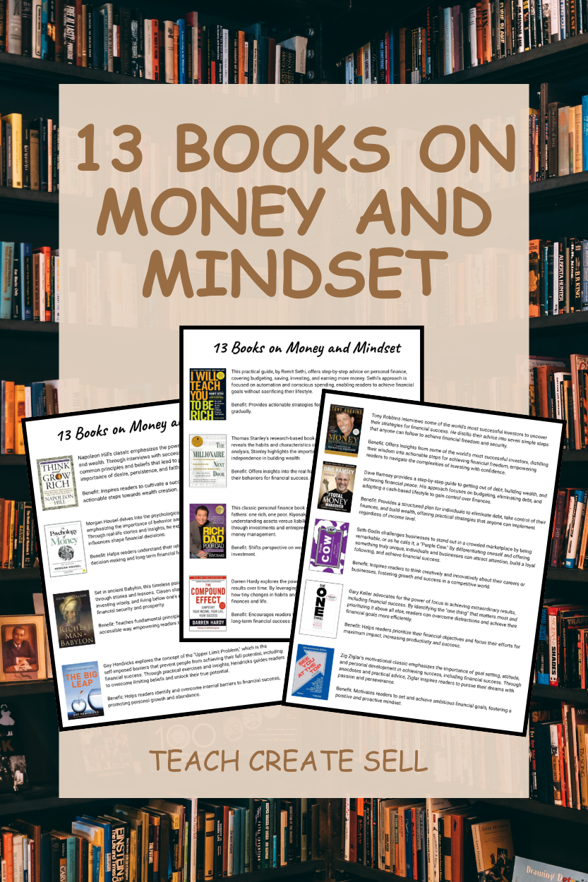 13 Books on Money and Money Mindset for TpT Sellers - Amplify Your TpT ...