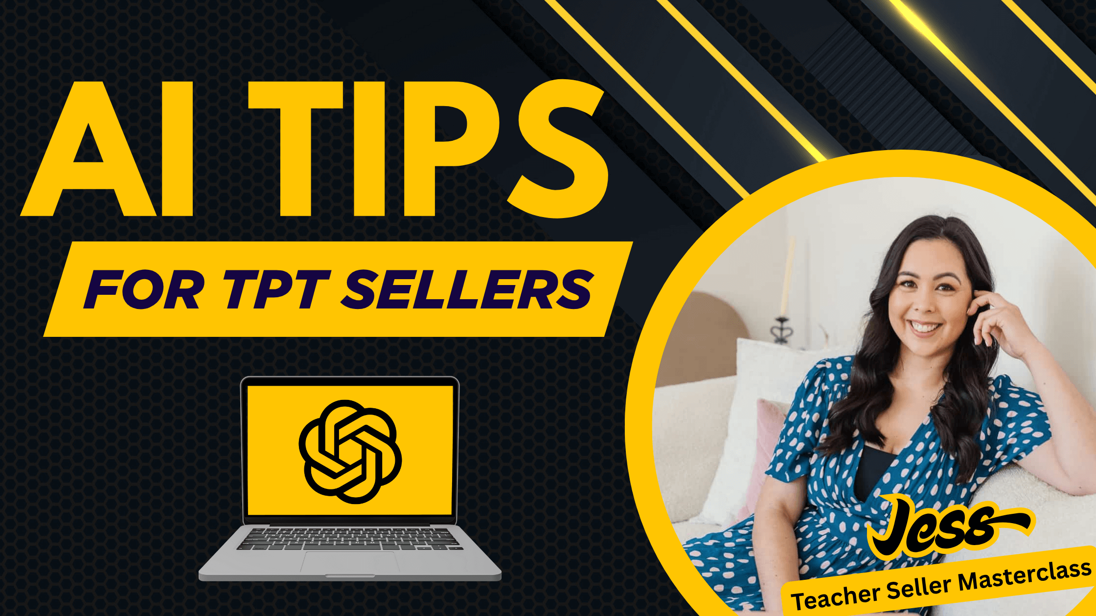 AI Tips for TpT Sellers by Jessica Stedman - Amplify Your TpT Income